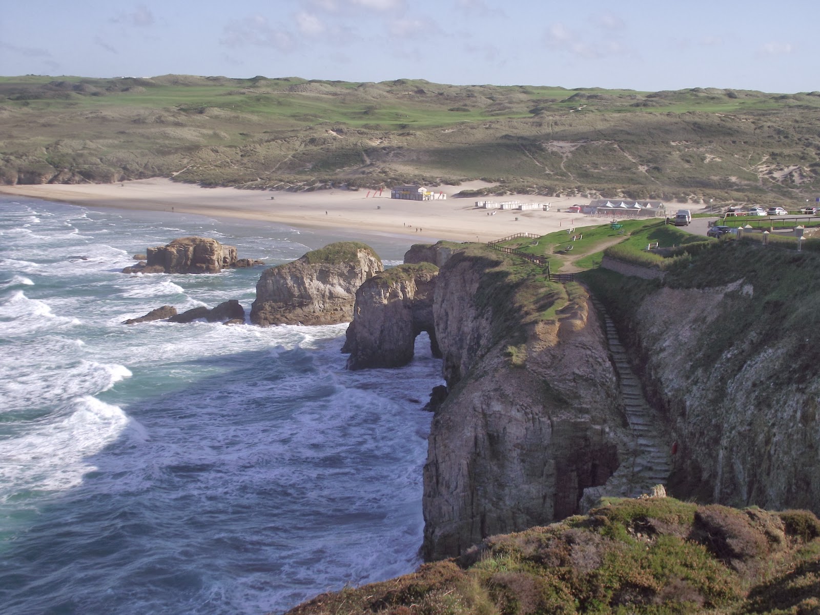 An Englishman in La Tranche: Cornwall: Perranporth cliff walk