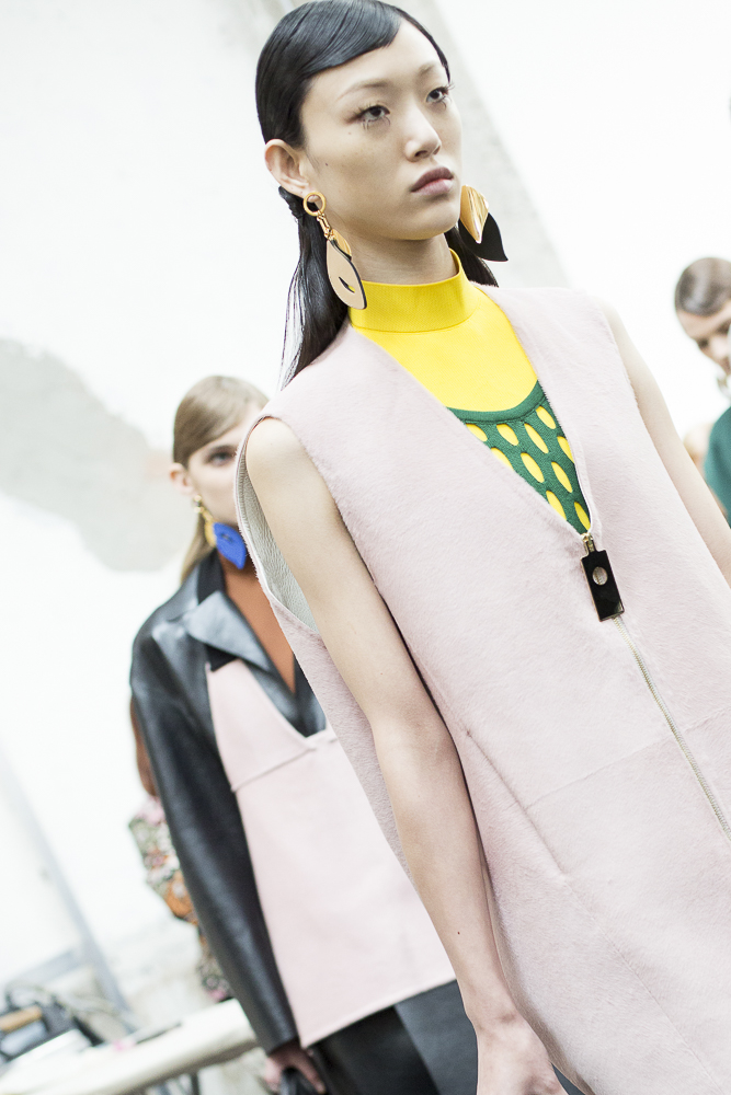 Fashion Runway | Backstage at Marni Spring 2016 by Martina Ferrara ...