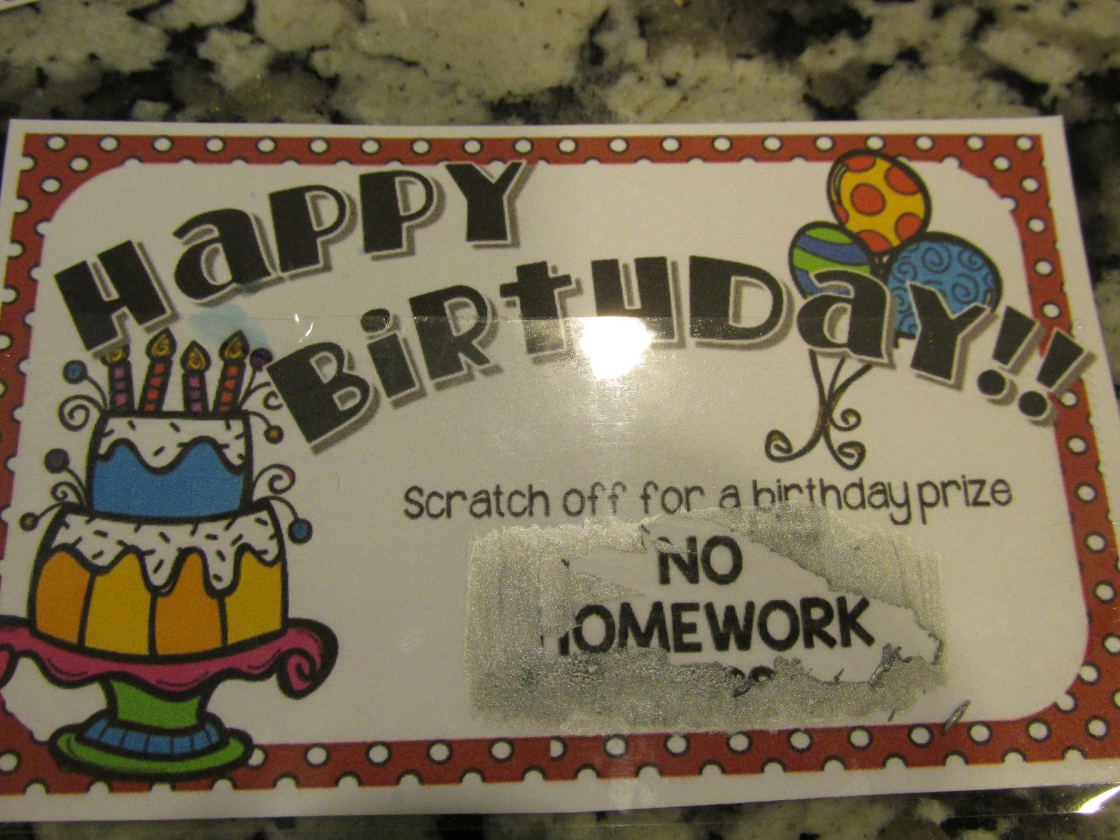 Live and Learn: Monday Made It: Scratch Off Prize Tickets