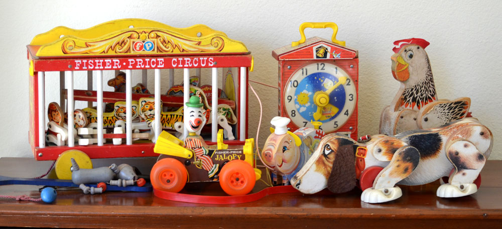 The Copycat Collector: COLLECTION #260: Vintage Fisher-Price Toys
