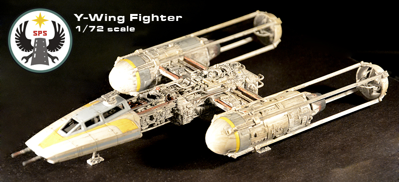 Y-Wing Fighter (1/72 scale model)