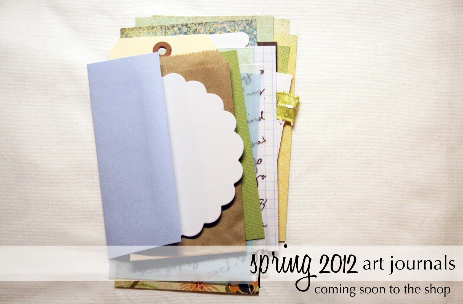 The Creative Place: coming soon: spring art journals