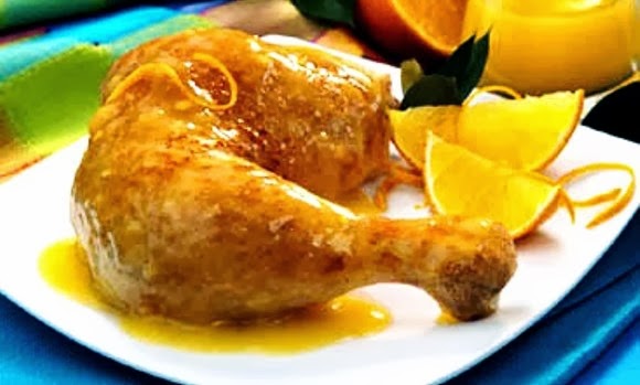 Imagenes, fantasia y color: POLLO A LA NARANJA