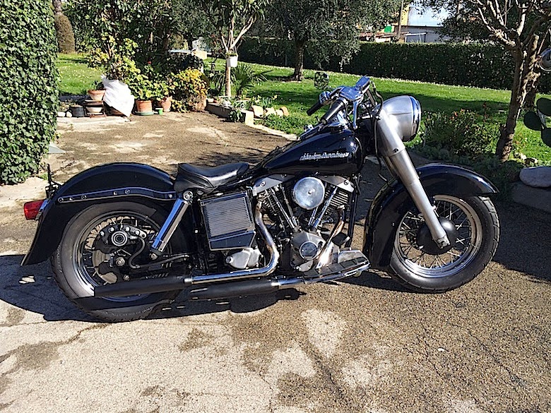 GalluzHead...... Be a Man ride a Pan : H-D Shovelhead Electra Glide FLH ...