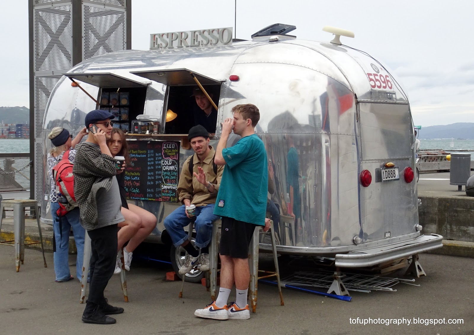 Tofu Photography: An Espresso coffee caravan in Wellington, New Zealand