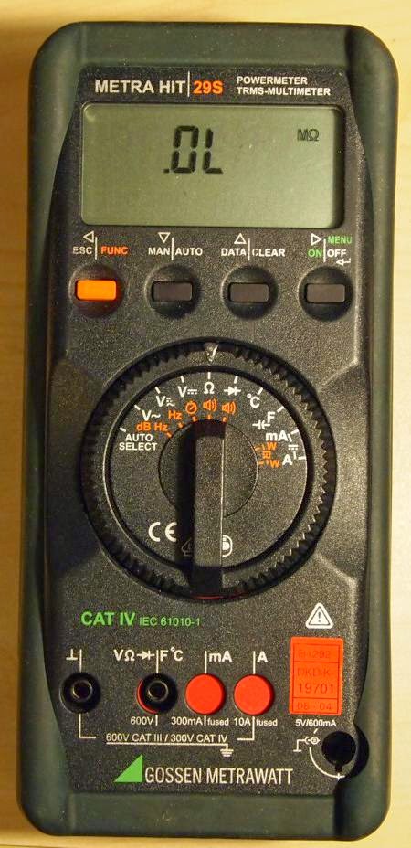 Jackiewiczowie: Gossen Metrawatt METRAHIT 29S M229E