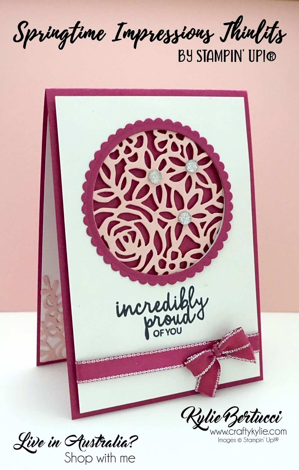 Springtime Impressions Thinlits Dies - Kylie Bertucci