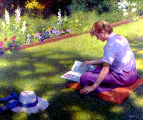 Reading and Art: Richard Lack