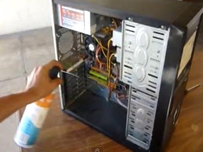Limpieza de una computadora: Limpieza de una computadora