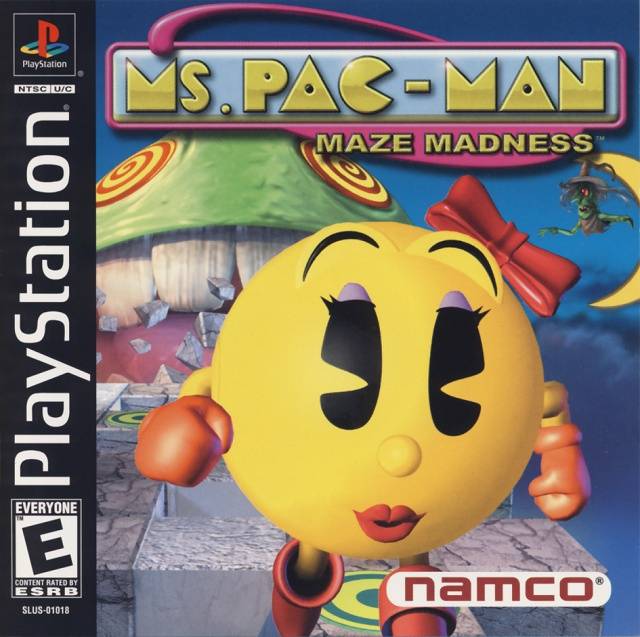 Our World: Ms. Pac-Man - Maze Madness (PS1)