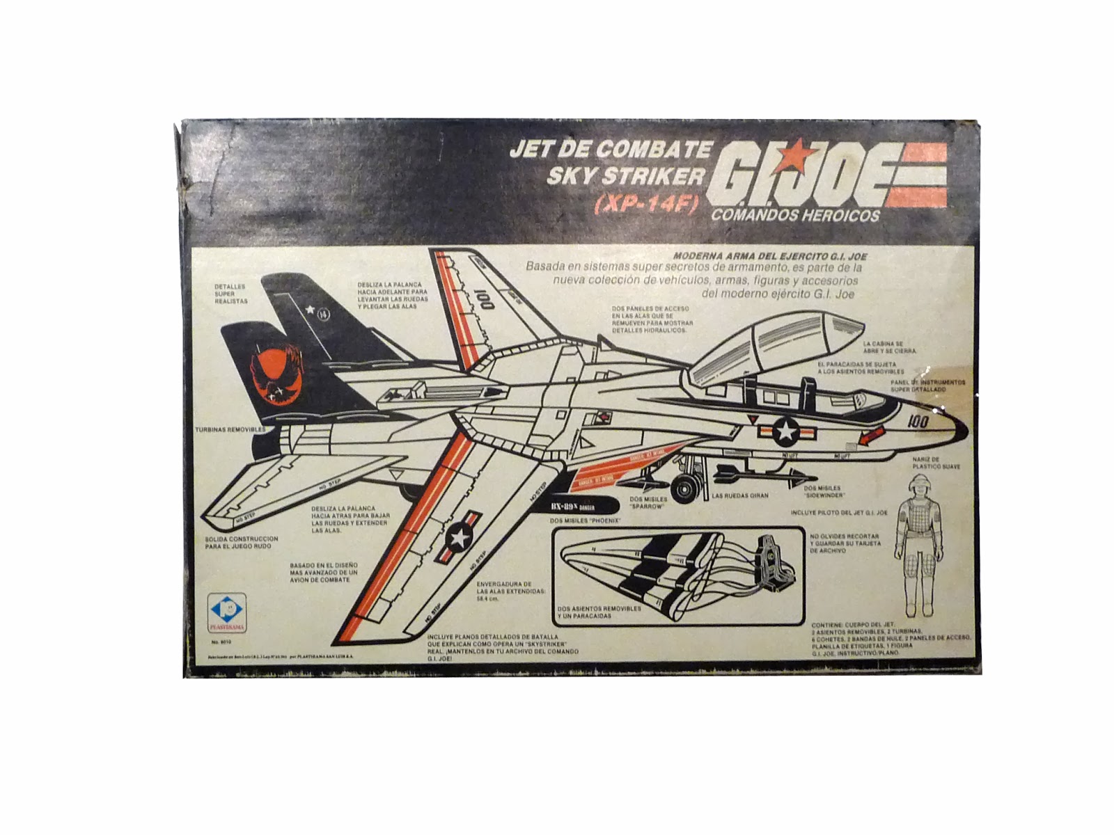 ToyNostalgia: G.I. JOE, Sky Striker Jet