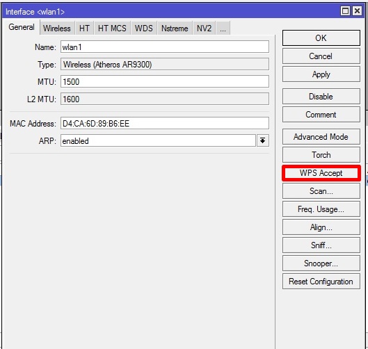 Gelombang Radio: Tool-Tool yang ada pada Menu Wireless Winbox