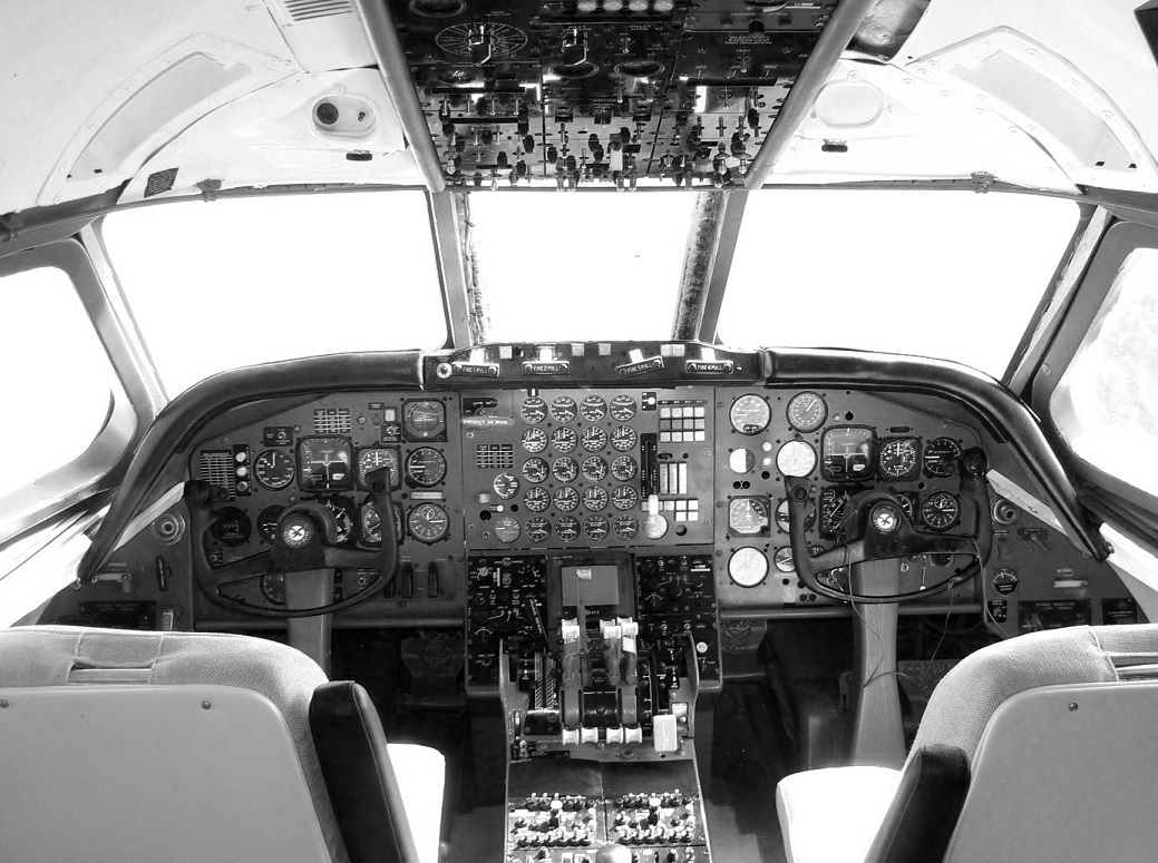 Aviación por Leandro : PANEL INSTRUMENTOS CONVAIR CV-990-30A5 "CORONADO"