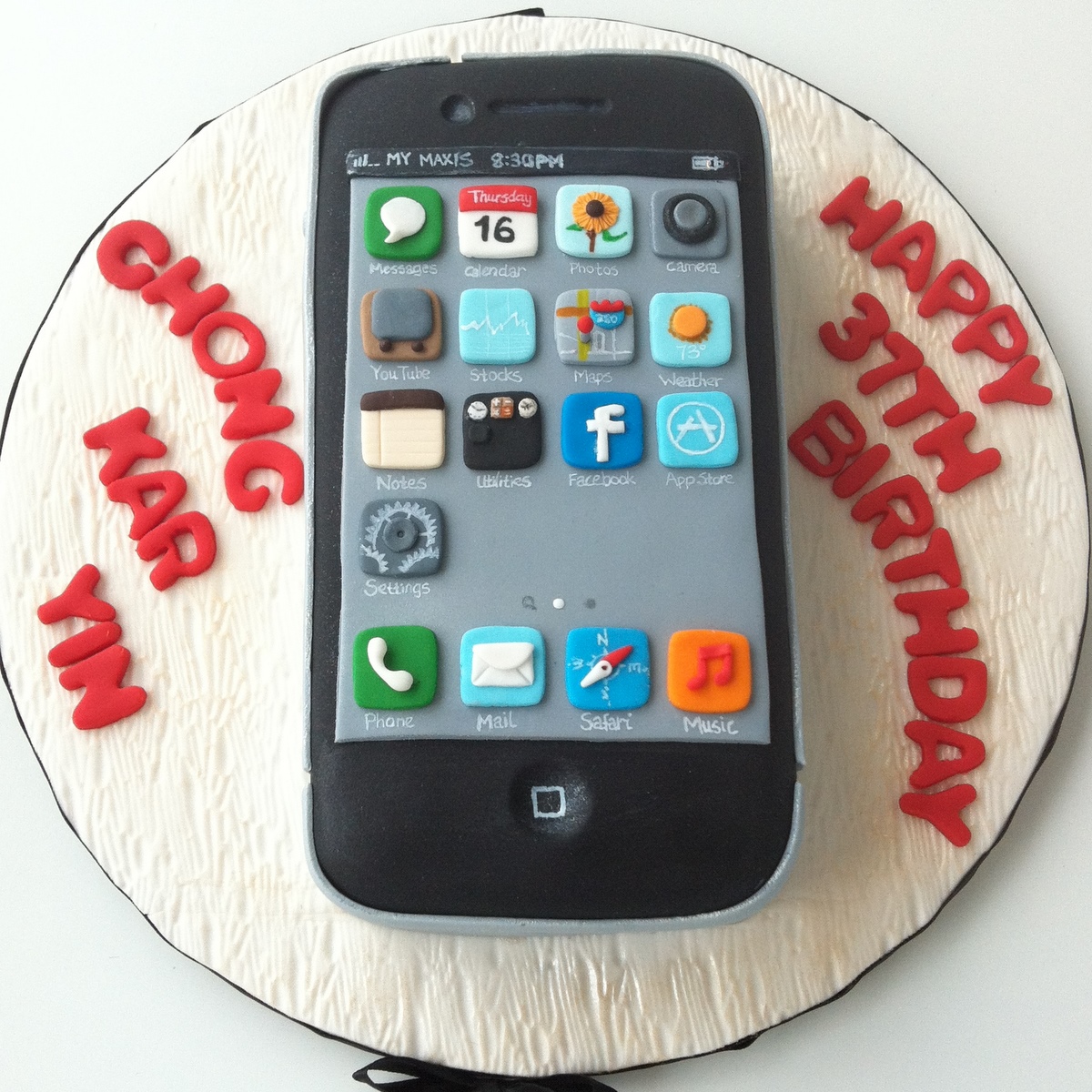 TeaRoom by Bel Jee: iPhone Cake