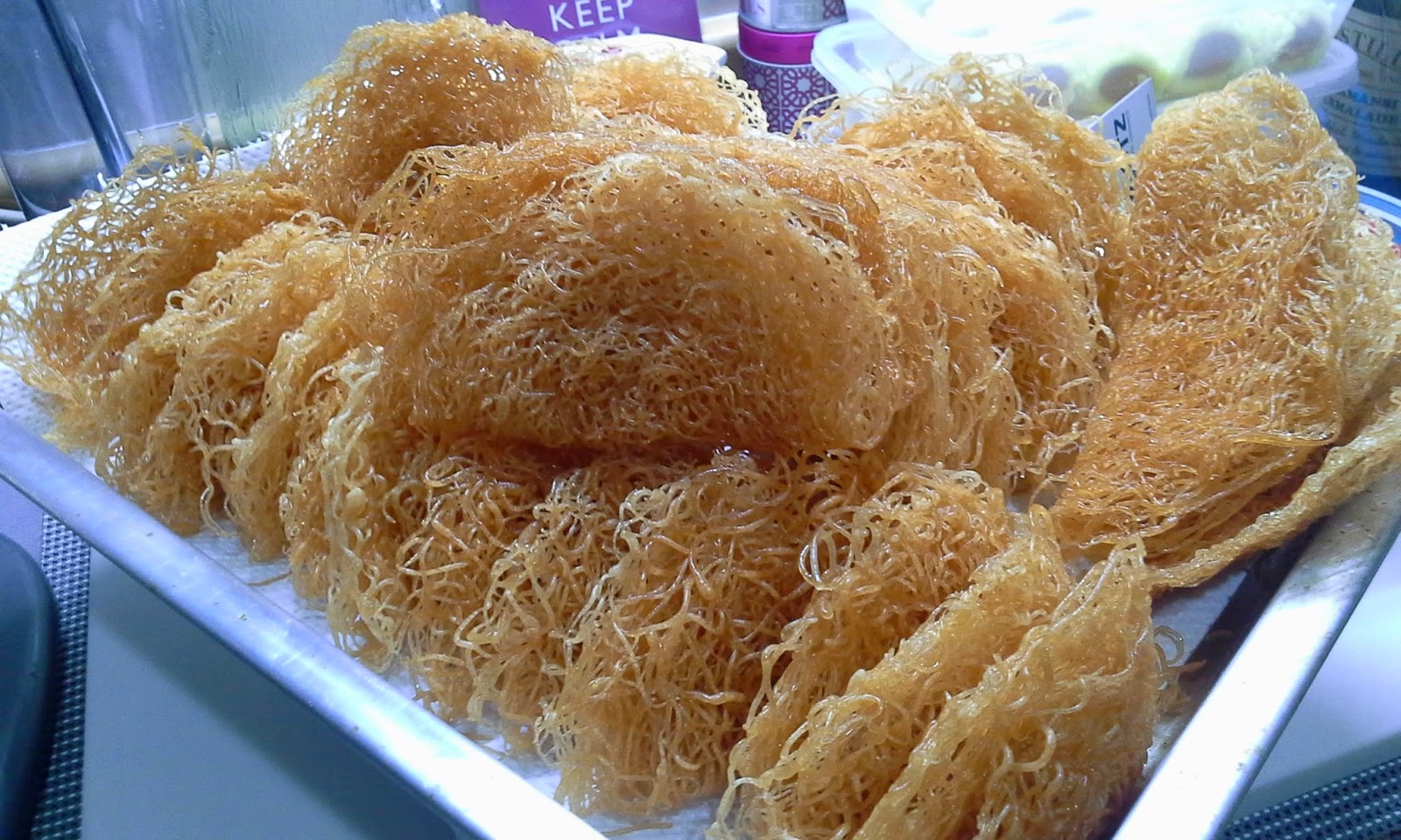 Ah Ma Collection 1: Kuih Karas 马来西亚米粉饼...hot syrup batter - Paula ...