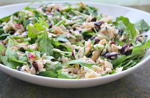 The Bleu Goose: Tri Colored Orzo Salad