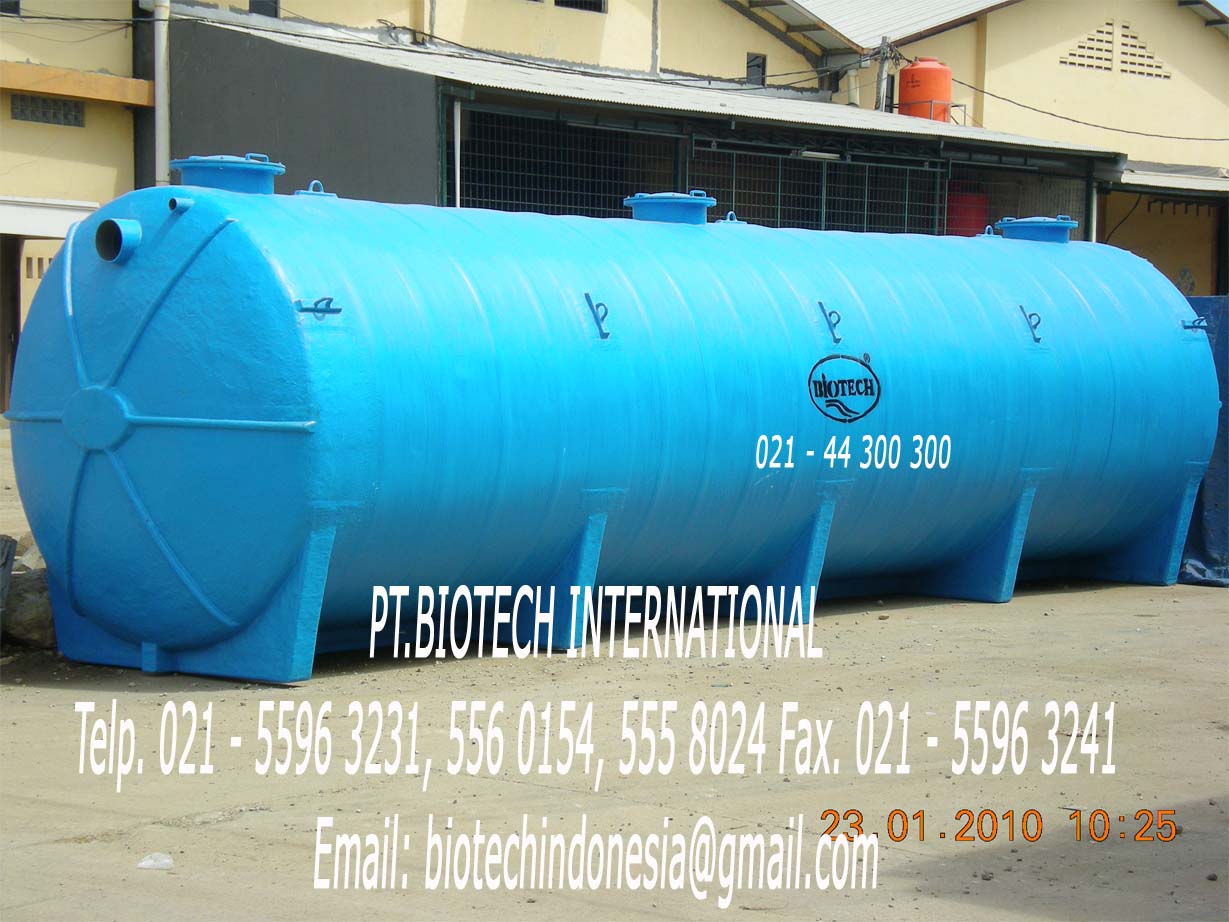 SEPTIC TANK MODERN BIOTECH: SEWAGE TREATMENT PLANT BIOTECH GO GREEN