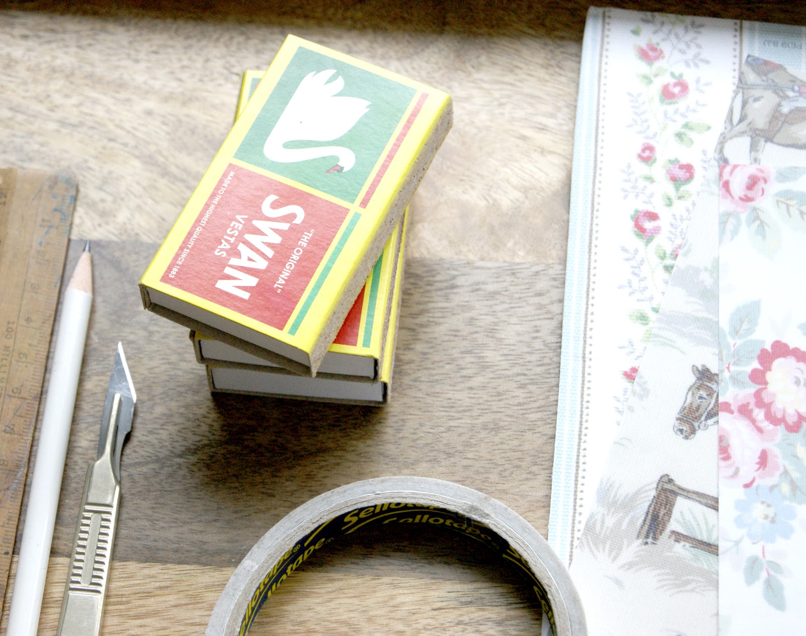 We Made This Home: Pretty & Practical Matchboxes