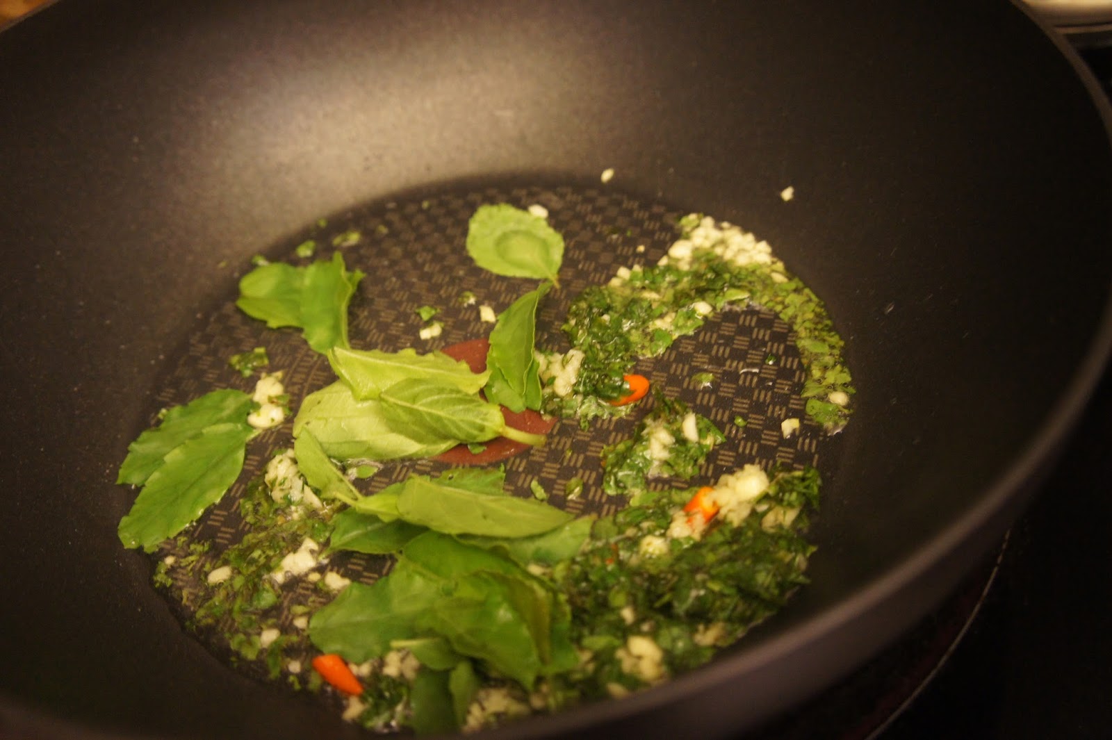 Say My Kitchen: Basil, Ham & Cheese Pasta