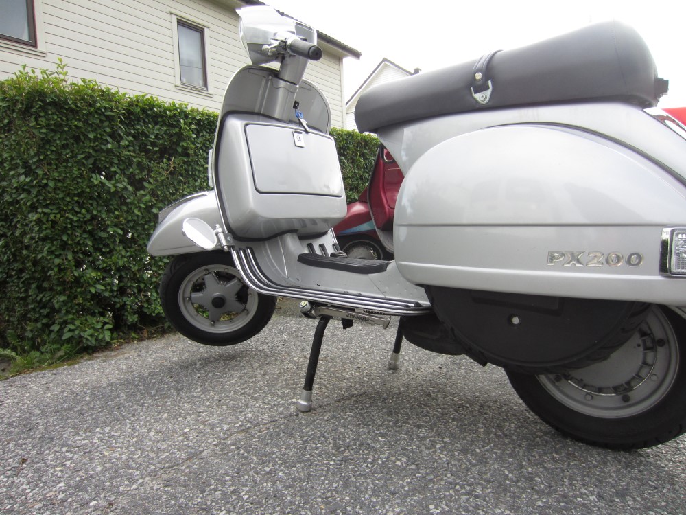 Vespa PX200E: Arrival of PX200E
