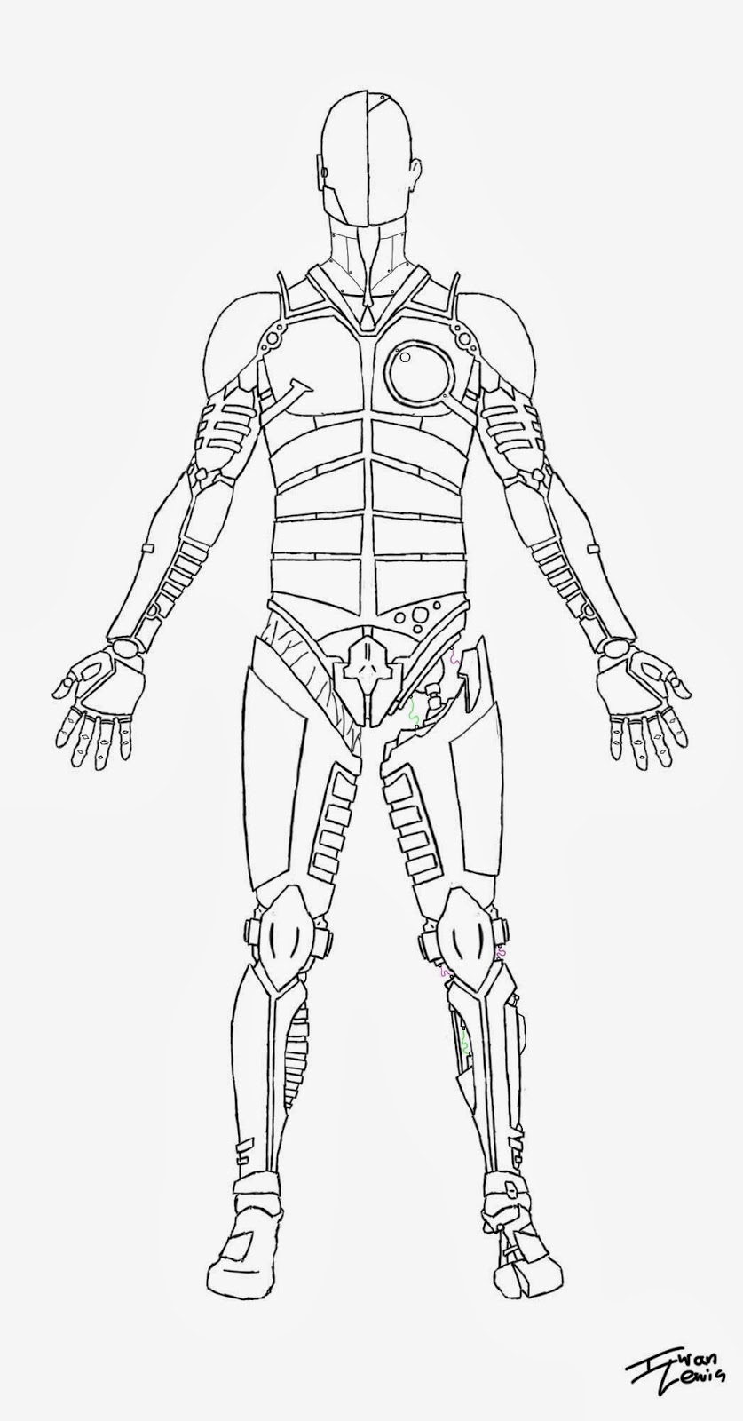 BSc (Hons) CAVE (Level 4) - Iwan Lewis: Self Initiated Work - Bionic Human