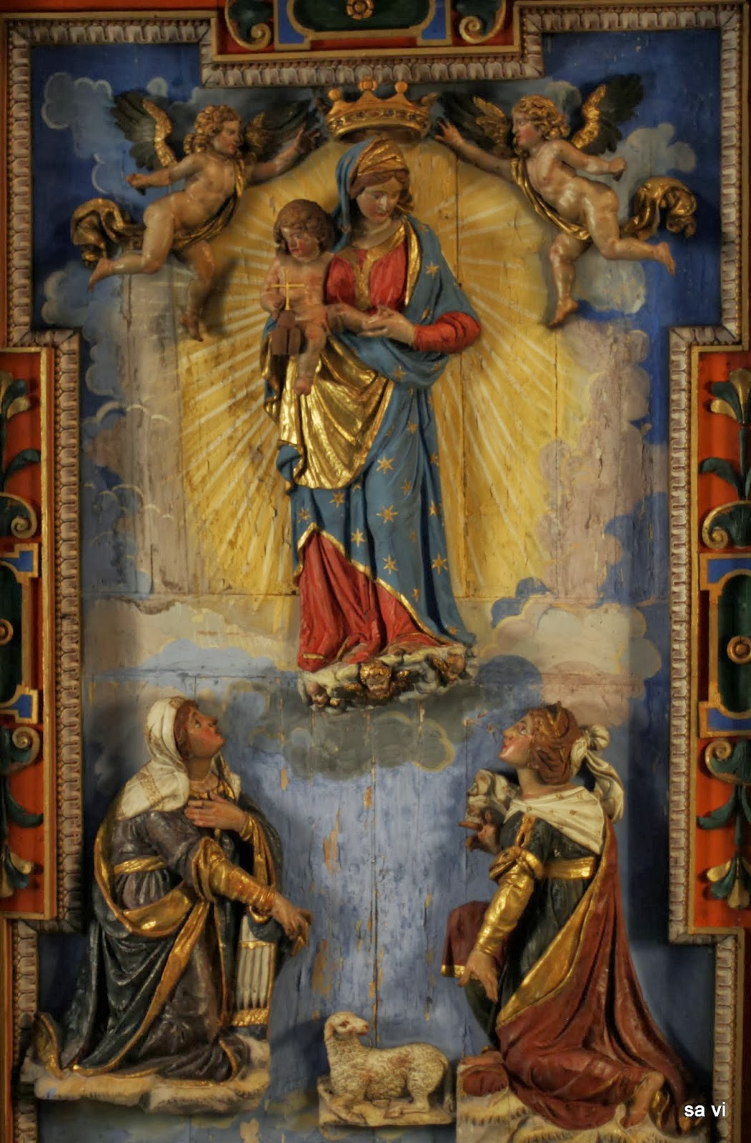 sacerdos viennensis: Am Grab der hl. Franziska von Rom