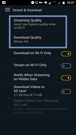 How To Change Amazon Prime Video Quality Settings - Techrolet Tech Guides