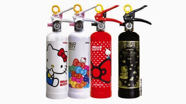 Hello Kitty Fire Extinguisher