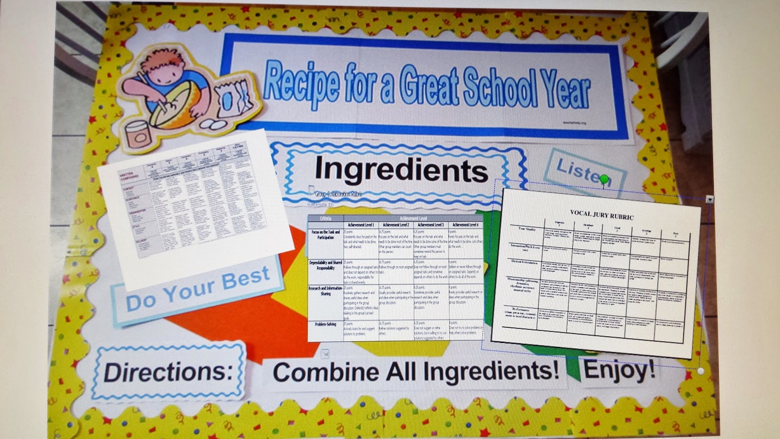 V.A.M. It!: How to Align Your Bulletin Boards to the Common Core