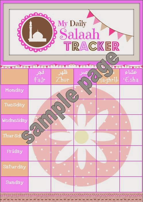 a muslim homeschool: Printable Salaah tracker