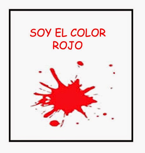 INFANTILES DE ANA V.: LOS COLORES: EL COLOR ROJO
