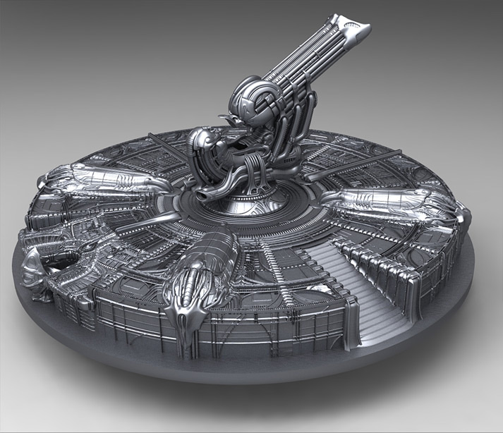 Alien Explorations: Prometheus: Pilot chamber platform inspired by ...