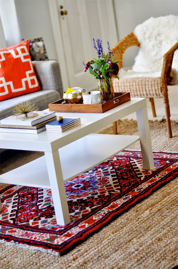 Decorating: Layering Area Rugs (And A Peek Of My Living Room) - The ...