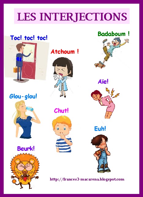 BLOG DE FRANCÉS DE LA E.S.O. (A1): Les interjections