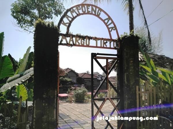 Dam Margo Tirto, Kampung Wisata di Gisting Tanggamus Lampung