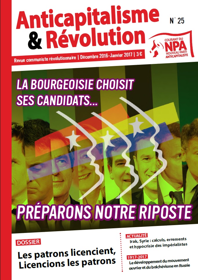 A&R n° 25 (Décembre 2016 - Janvier 2017) - Anticapitalisme & Révolution