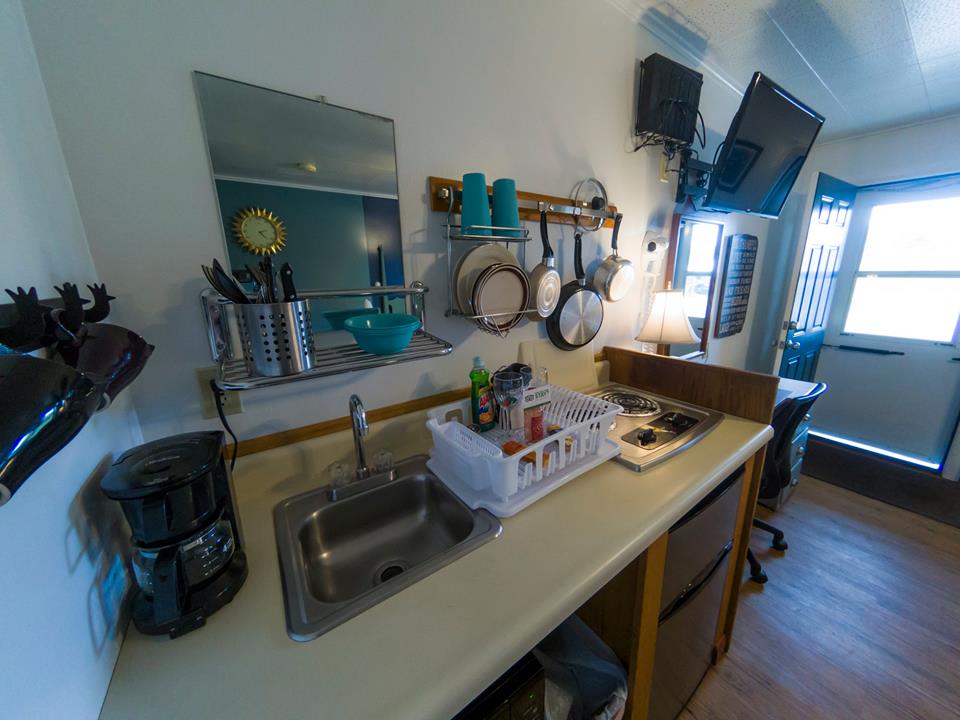 Scandinavian Inn: Kitchenette Guest Room