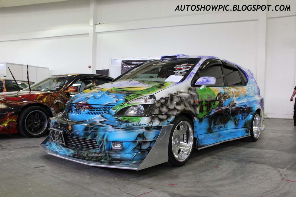 Autoshow Pic: Honda Stream Custom Wide Body