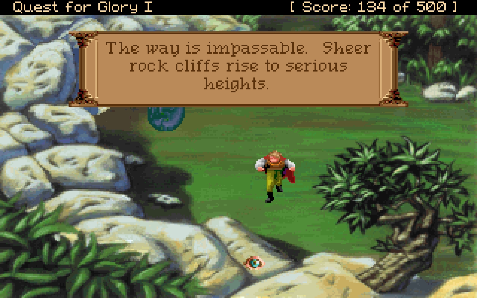 The Adventurers Guild: Quest for Glory I - WON!