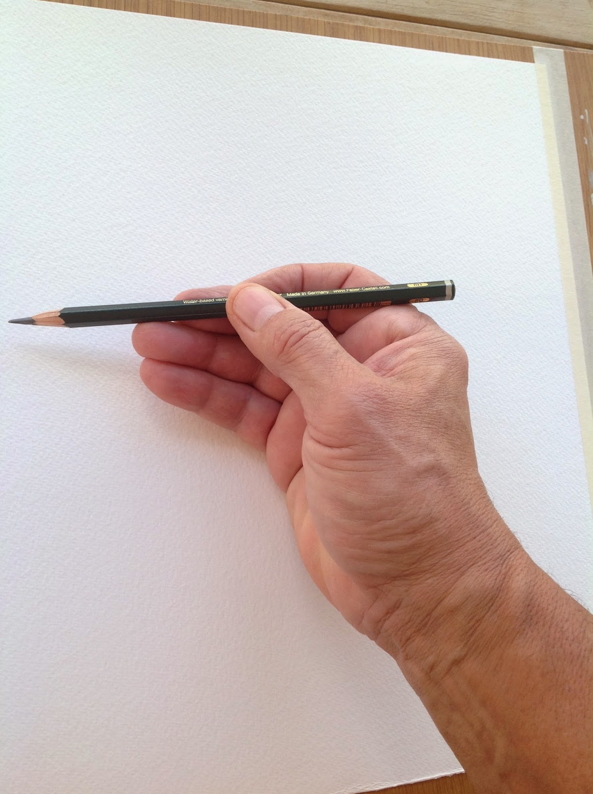 Iniciación al dibujo: MANERAS DE SUJETAR EL LÁPIZ