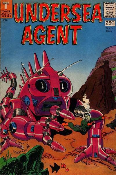 BEACH BUM COMICS : WHO'S SAVING THE WORLD UNDER THE SEA -- TOWER COMICS ...