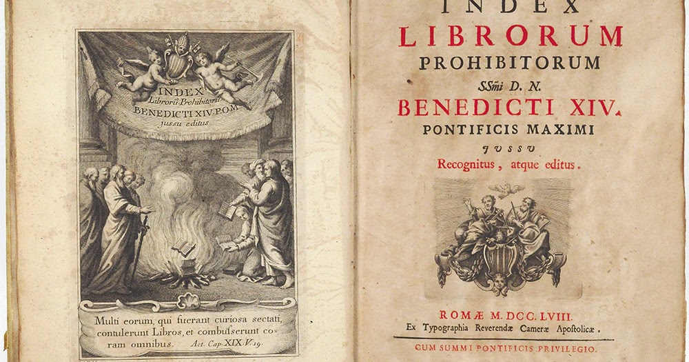 História em Imagens: Index Librorum Prohibitorum