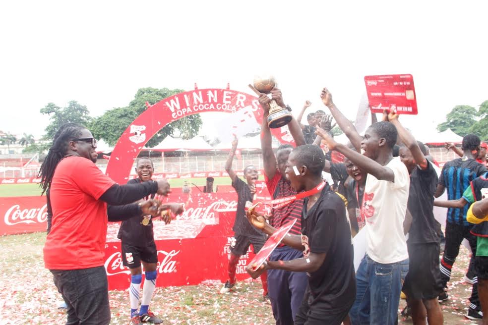 Stadium erupts as 2017 COPA Coca-Cola winner emerges
