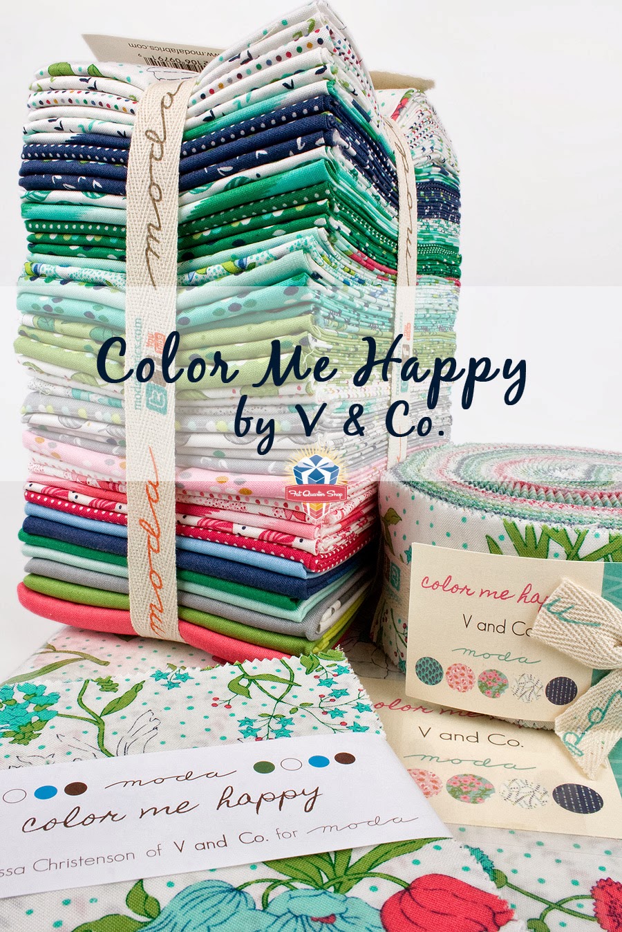 Jaybird Quilts: Fat Quarter Shop - Color Me Happy Giveaway Winner