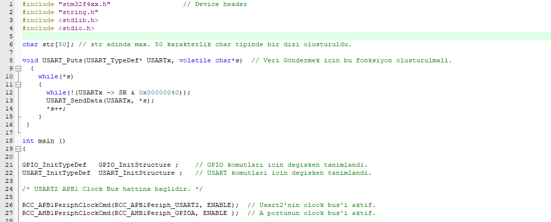 Keil ile Arm Programlama - 5 ( Usart )