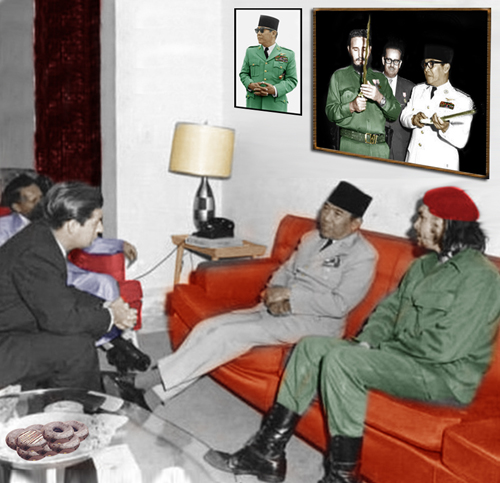 SOEKARNO DAN CHE GUEVARA BERTEMU ~ Presiden Soekarno