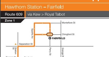 Melbourne on Transit: Timetable Tuesday #1 - Bus route 609