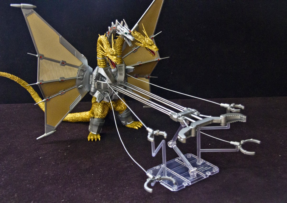 The Kaiju Planet: Original Figure Review - S.H. MonsterArts Mecha King ...