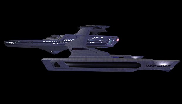 Arales Bloodmoon: Miranda-Class Federation Starship
